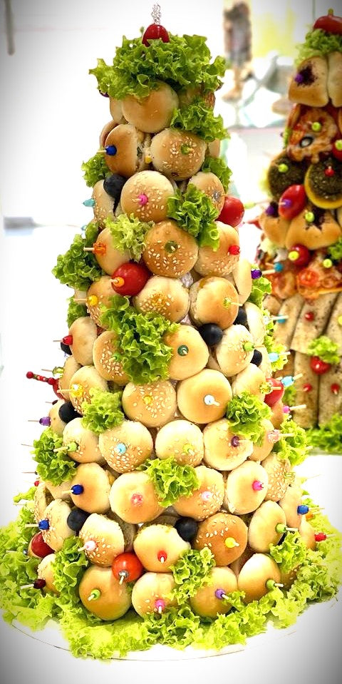 Mini sandwich tower – Lantana Sweets
